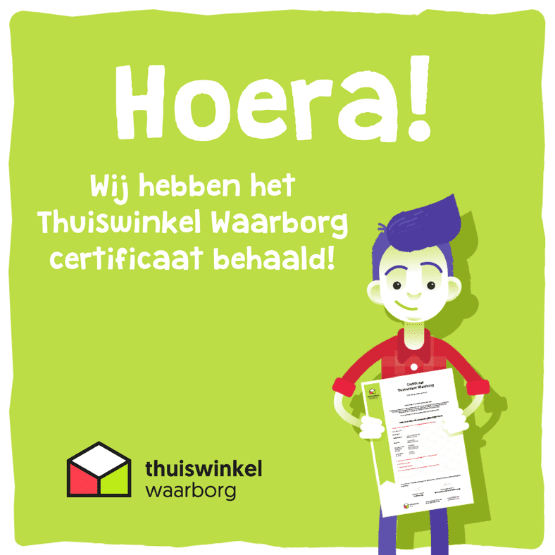 Veilig Online Winkelen ThuisindeTuin.nl - Thuiswinkel Waarborg Keurmerk